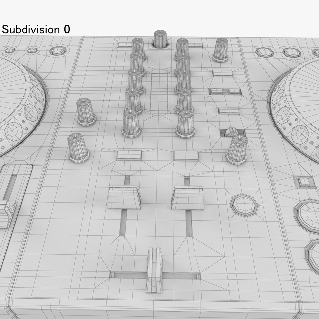 Dj controller ddj-400 model - TurboSquid 1393306