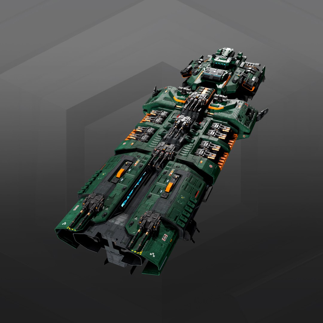 Dreadnought Gb6 Model - TurboSquid 1373931