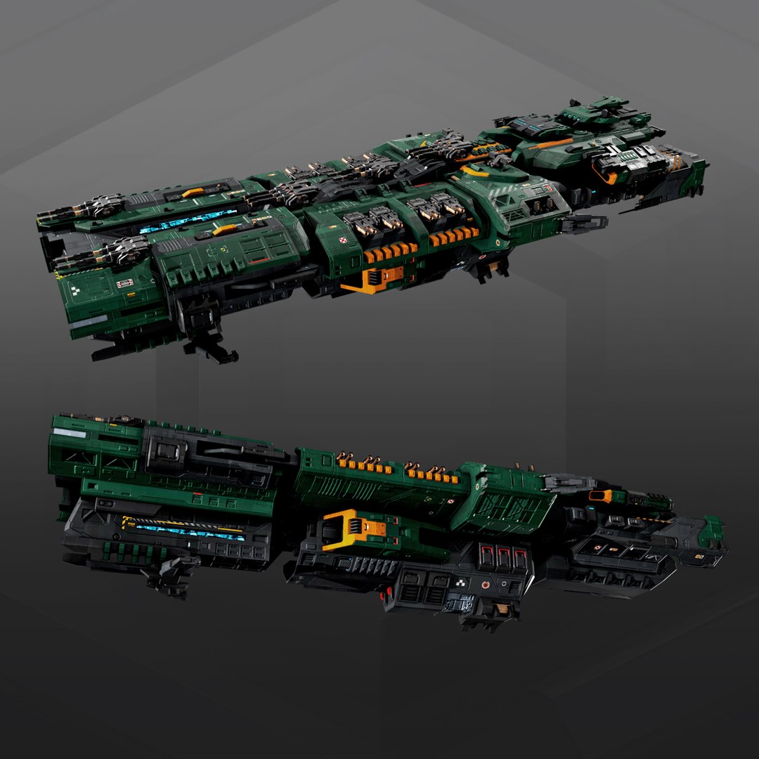 Dreadnought Gb6 Model - TurboSquid 1373931