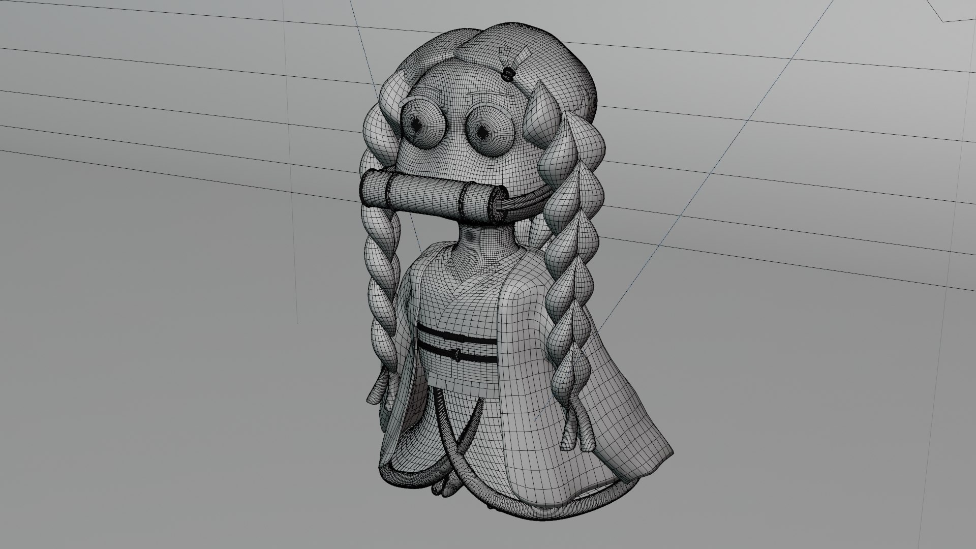 Chibi Nezuko Model - TurboSquid 2200677