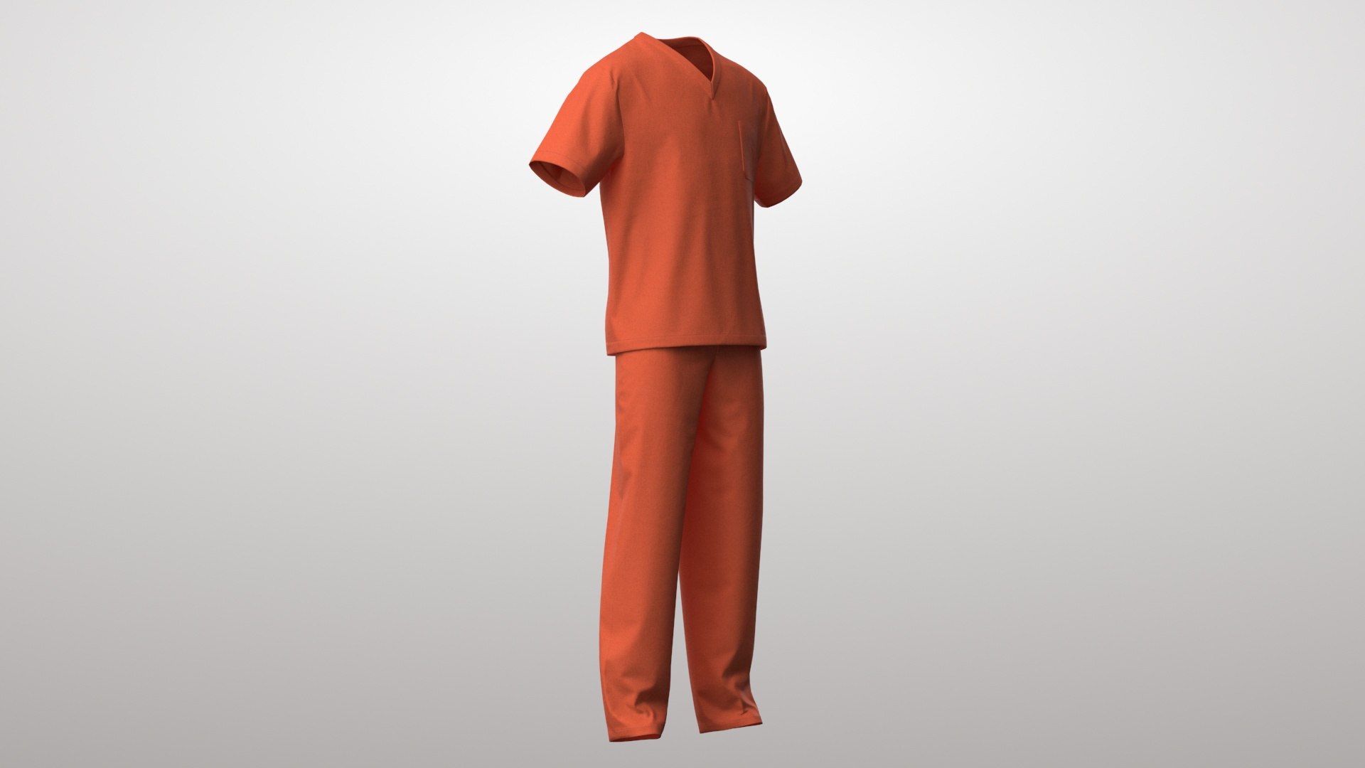 3D Prisoner Uniform PBR - TurboSquid 2143321