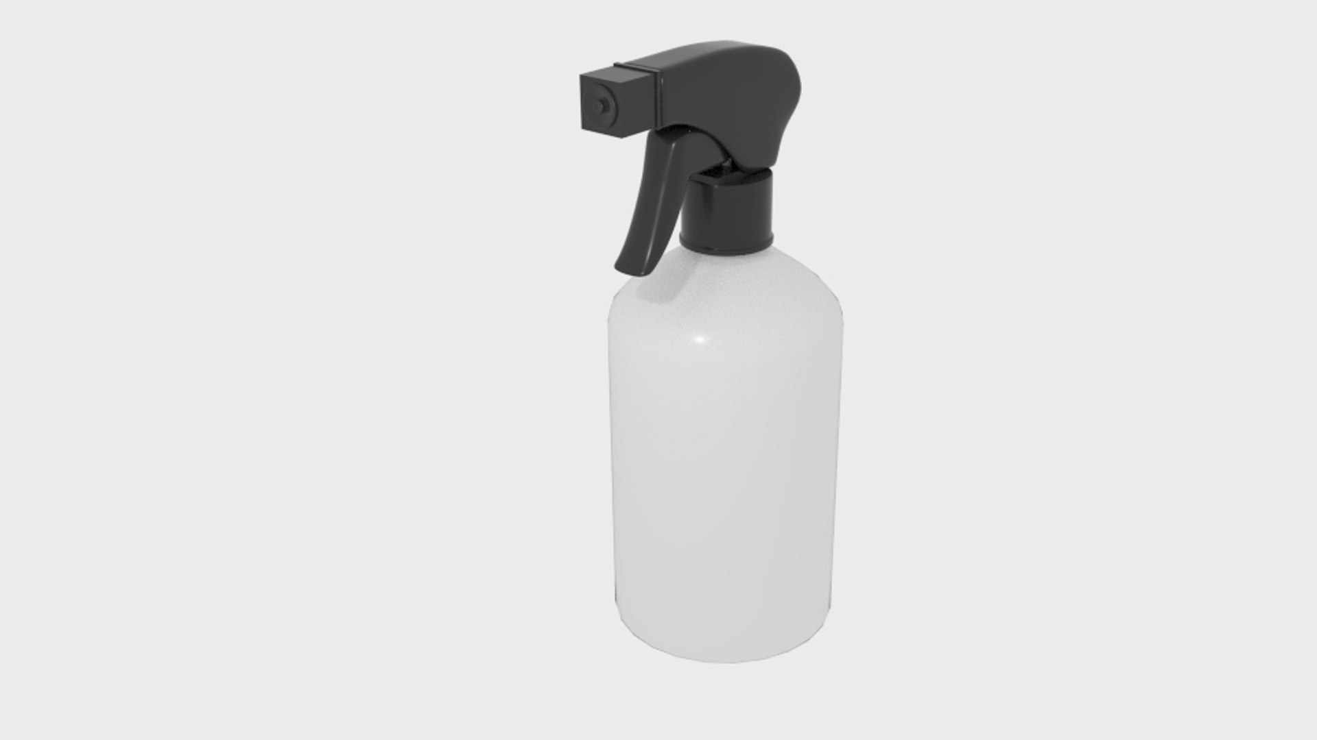 3D Spray Cylinder Bottle - TurboSquid 1328150