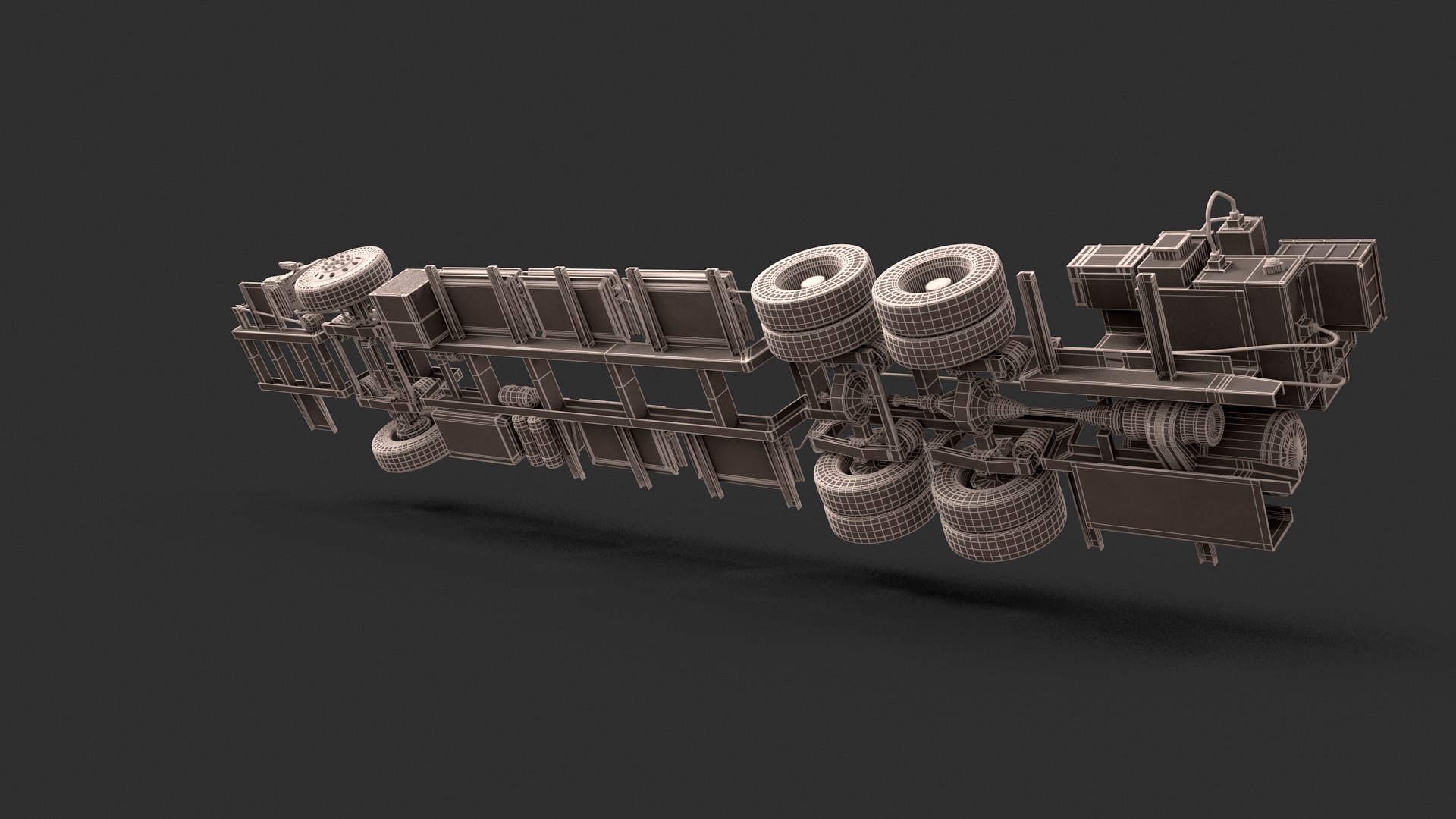 3D Model Electric Bus Chassis - TurboSquid 1580151
