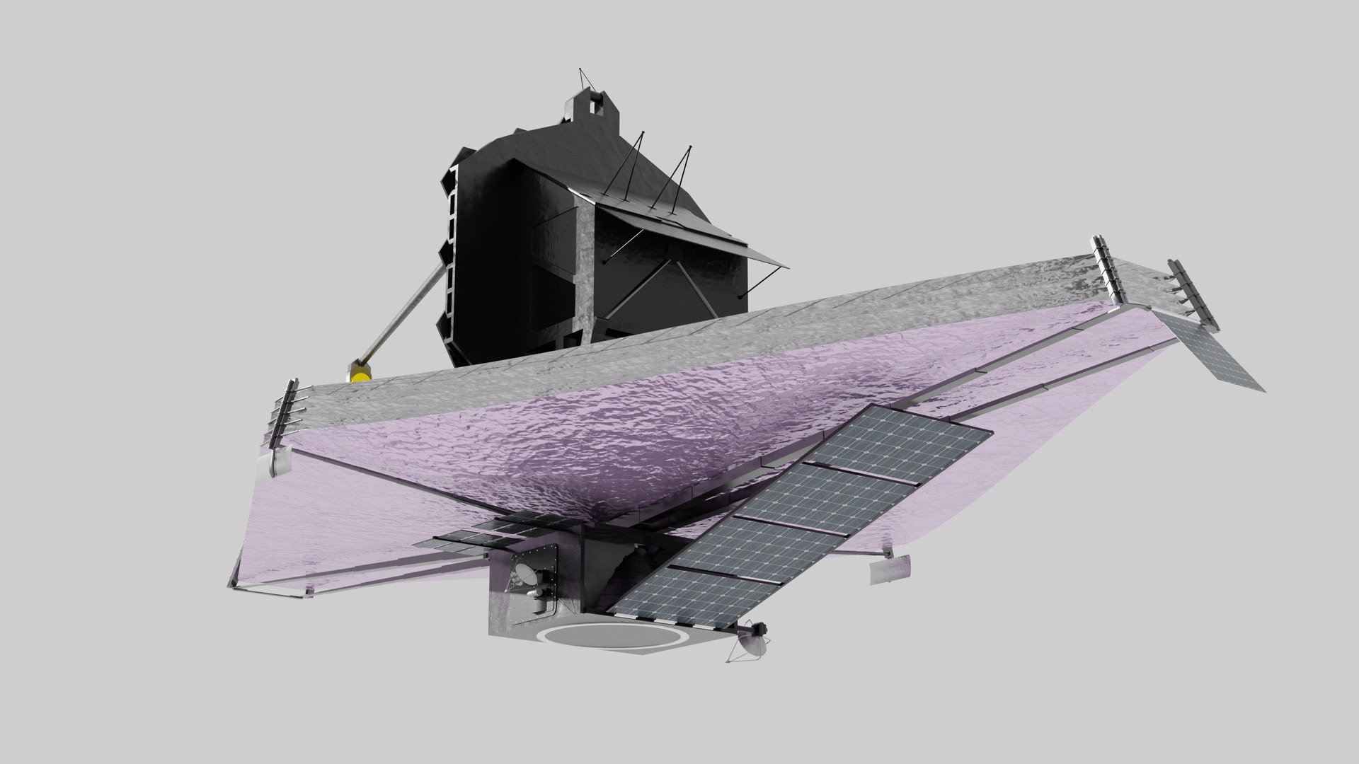 3D Model JWST Space Telescope - TurboSquid 1932615