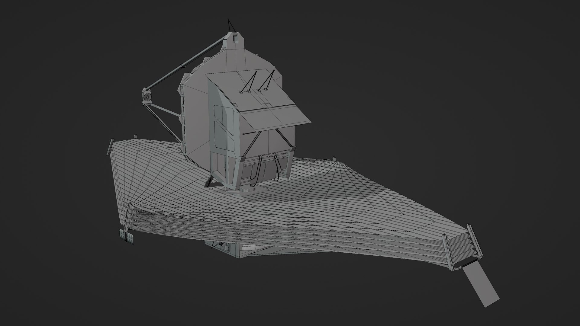 3D Model JWST Space Telescope - TurboSquid 1932615