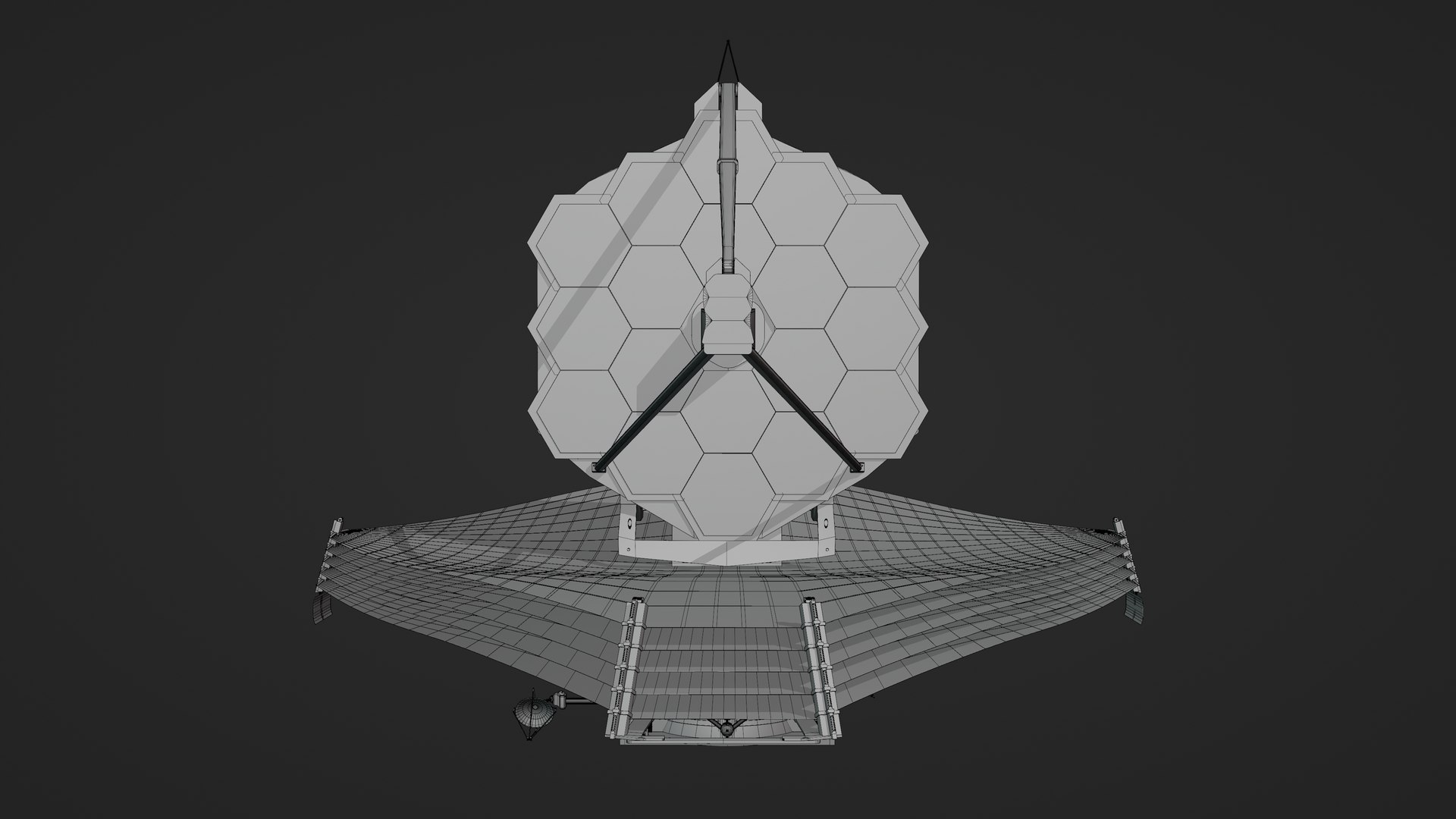 3D Model JWST Space Telescope - TurboSquid 1932615