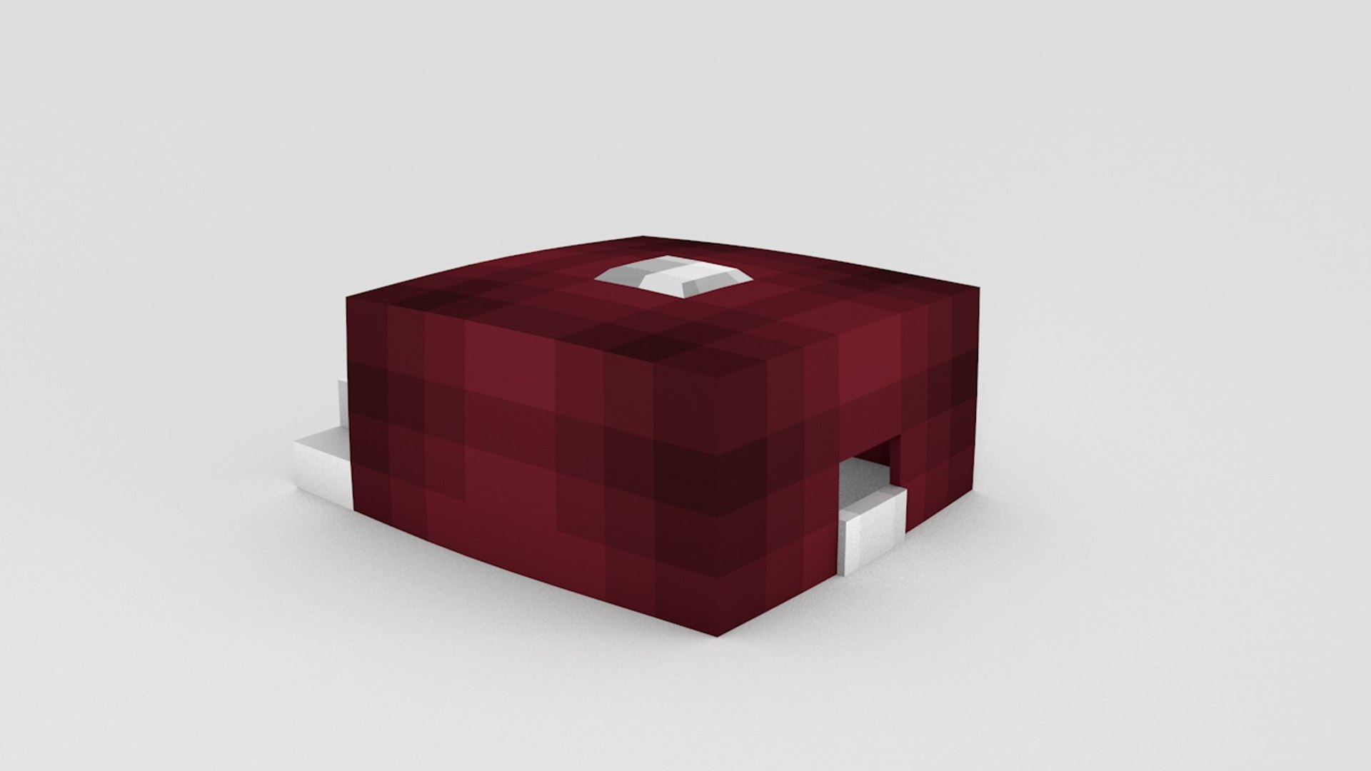 Minecraft Hats Pack 3d C4d