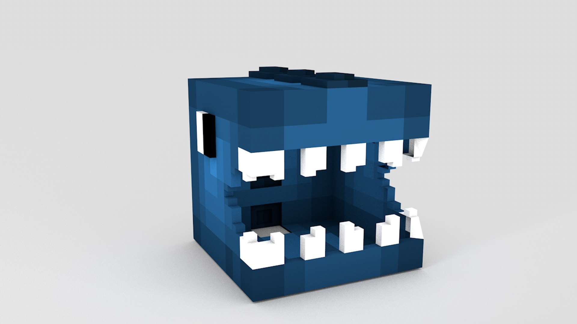 Minecraft Hats Pack 3d C4d