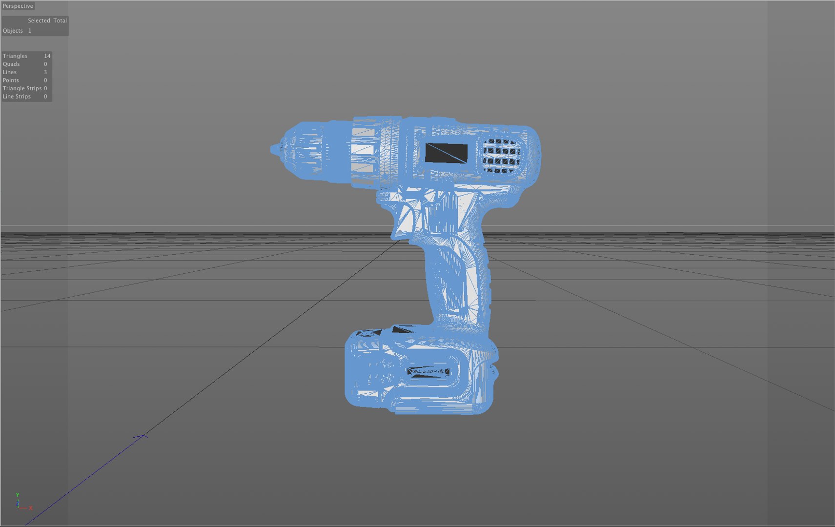 3d Drill Model