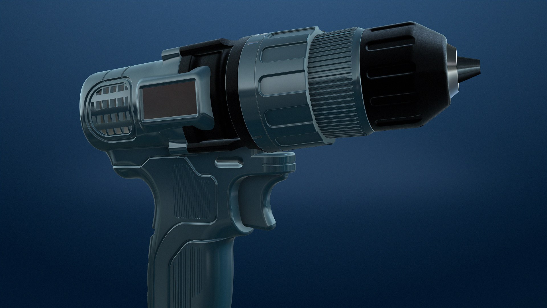 3d Drill Model