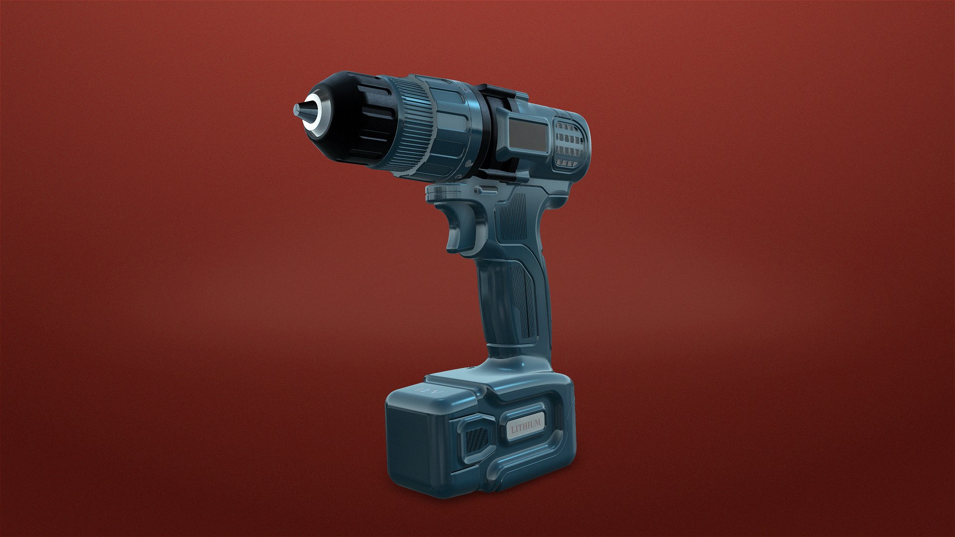 3d Drill Model