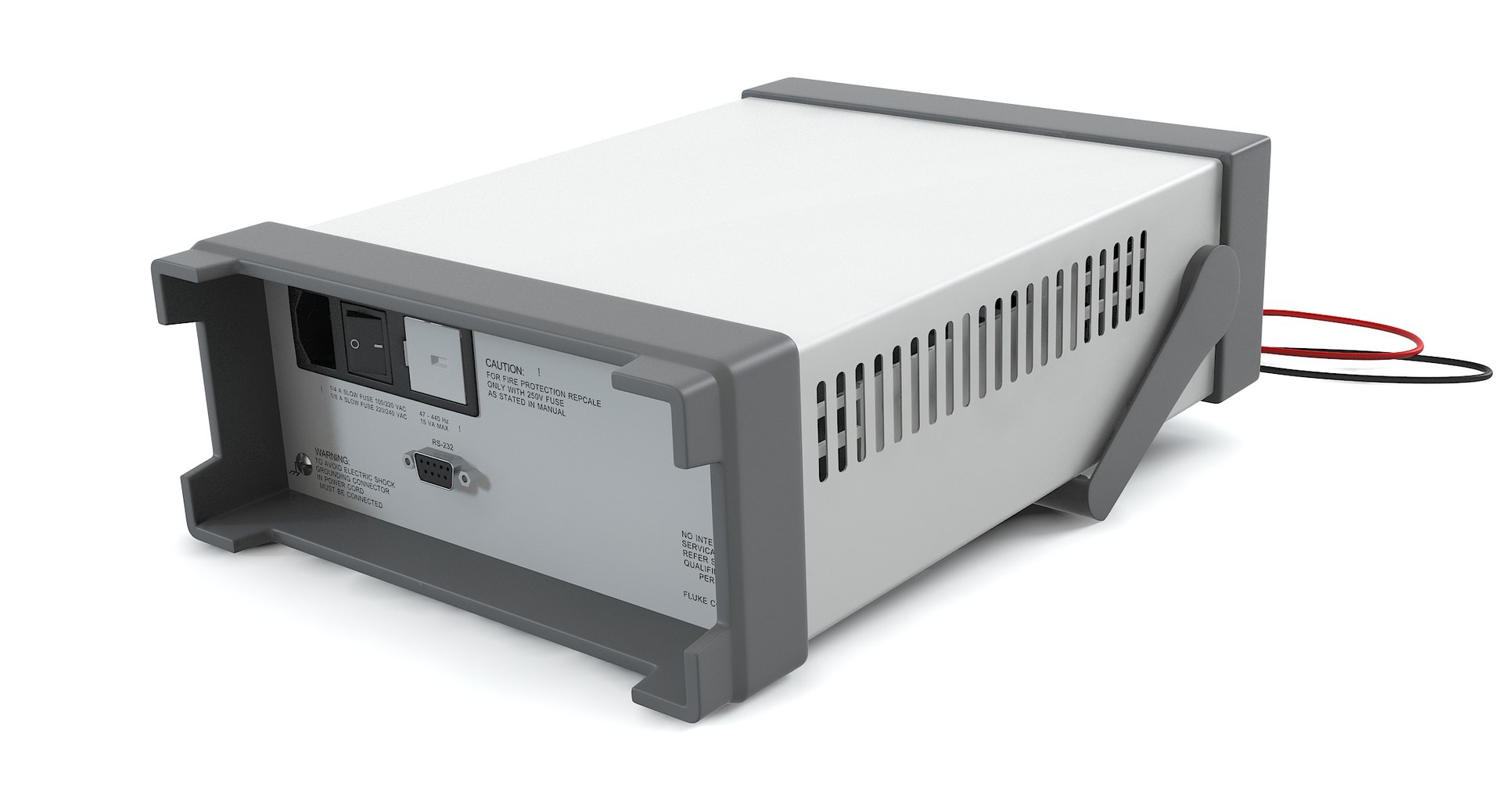 3d Model Fluke 8808a Digital