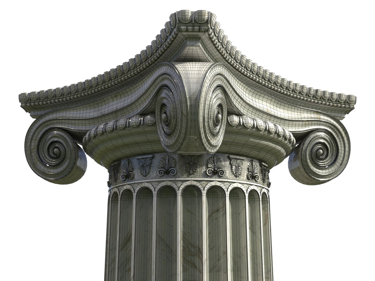 3D Model Ionic Column - TurboSquid 1475723
