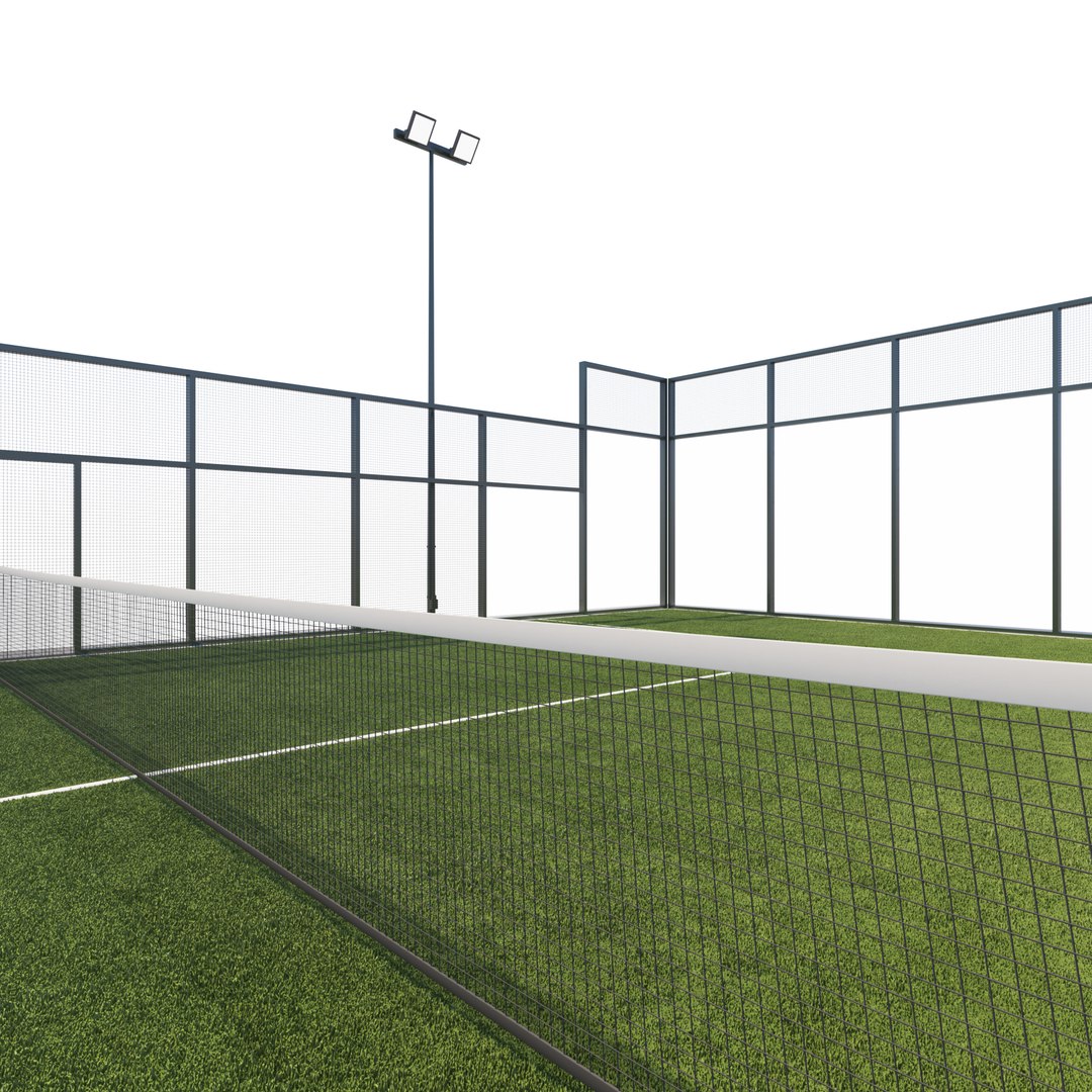 3D Padel Court MAX TS Model - TurboSquid 1741068
