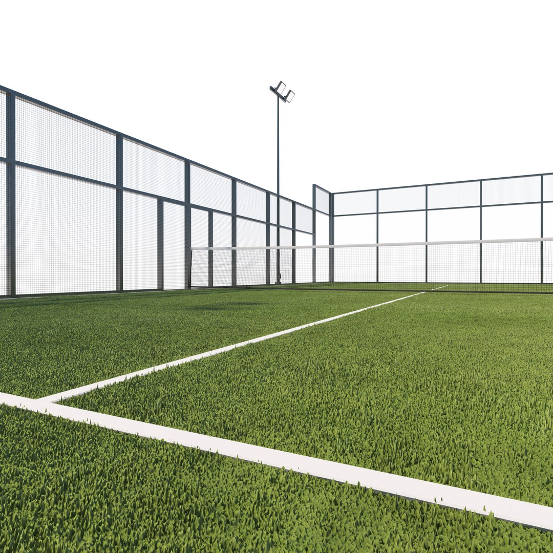 3D Padel Court MAX TS Model - TurboSquid 1741068