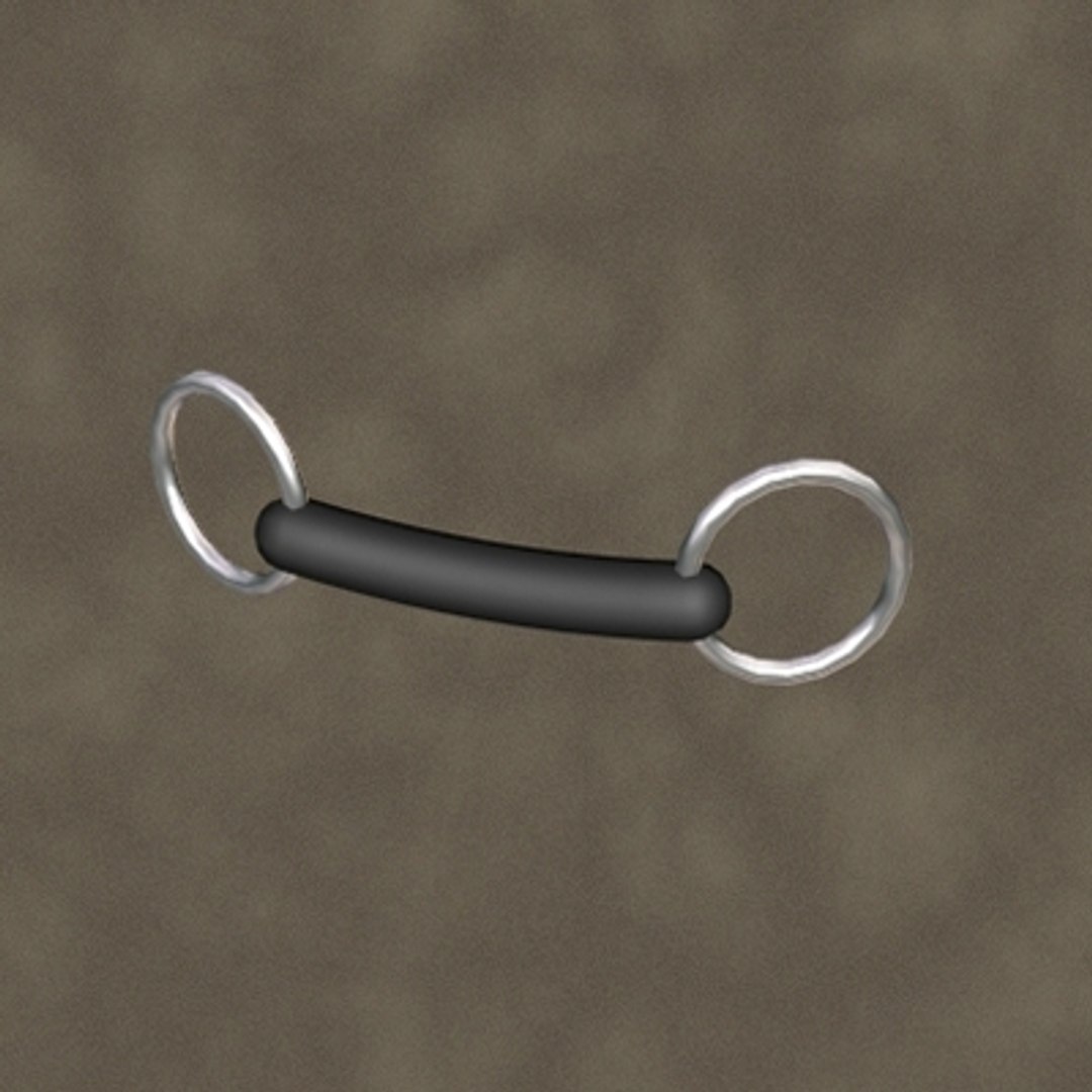 maya rubber mouth snaffle zipped