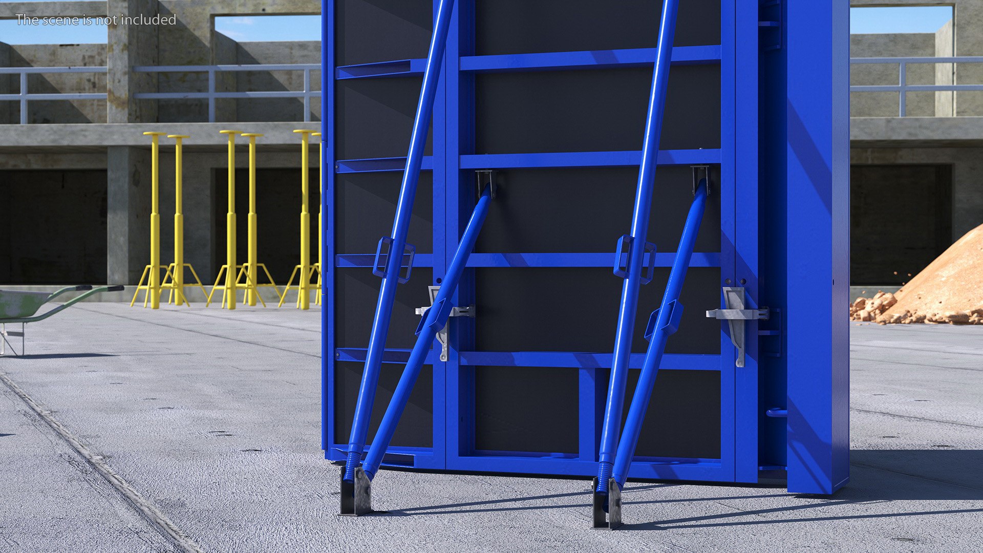 Construction Formwork Blue 3D - TurboSquid 2065221