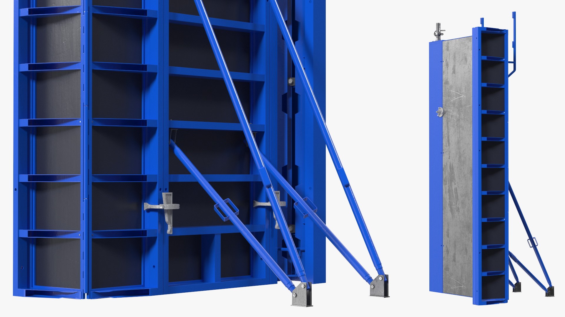 Construction Formwork Blue 3D - TurboSquid 2065221