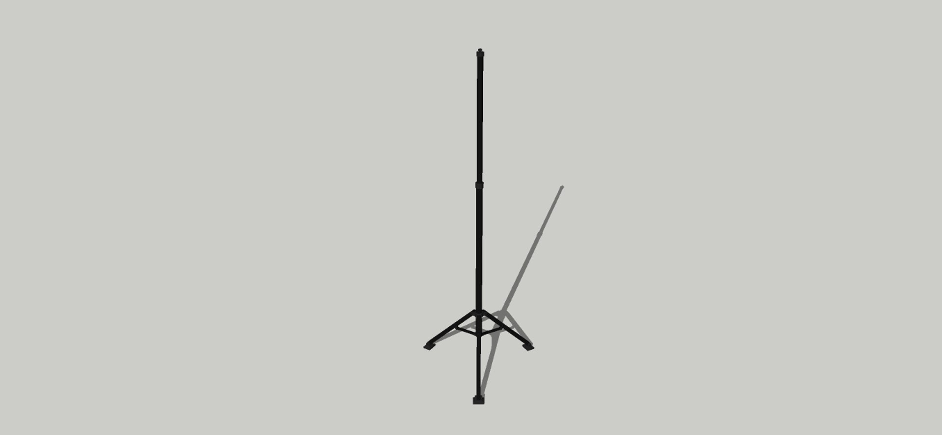 3d Tripode Iluminacion Model