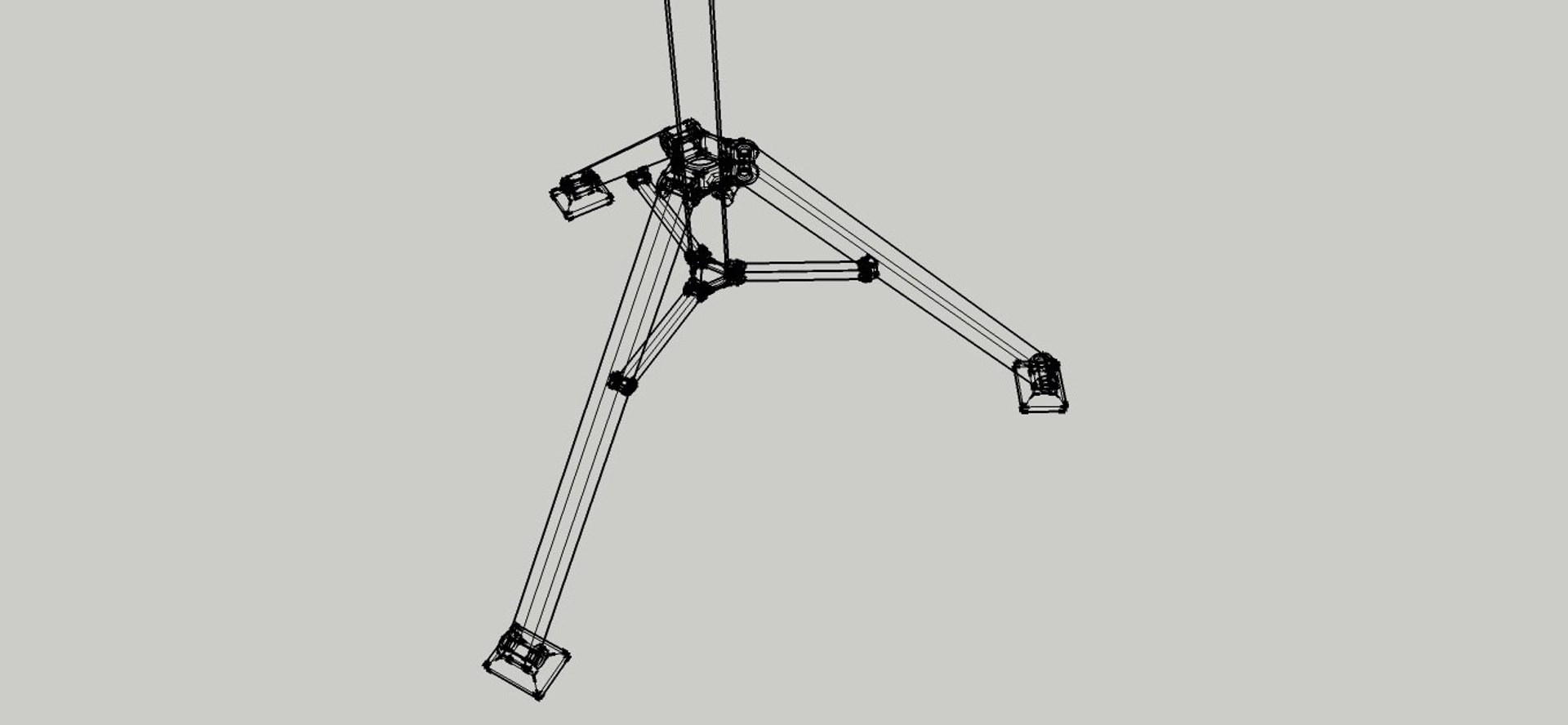 3d Tripode Iluminacion Model