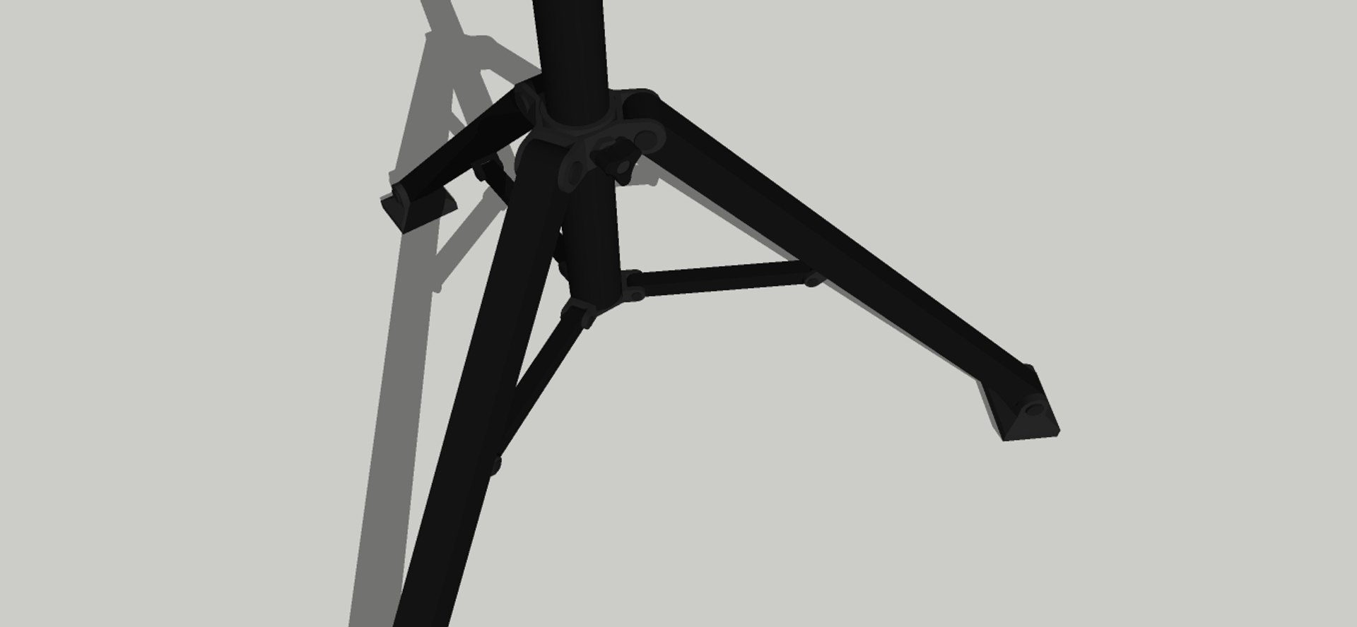 3d Tripode Iluminacion Model