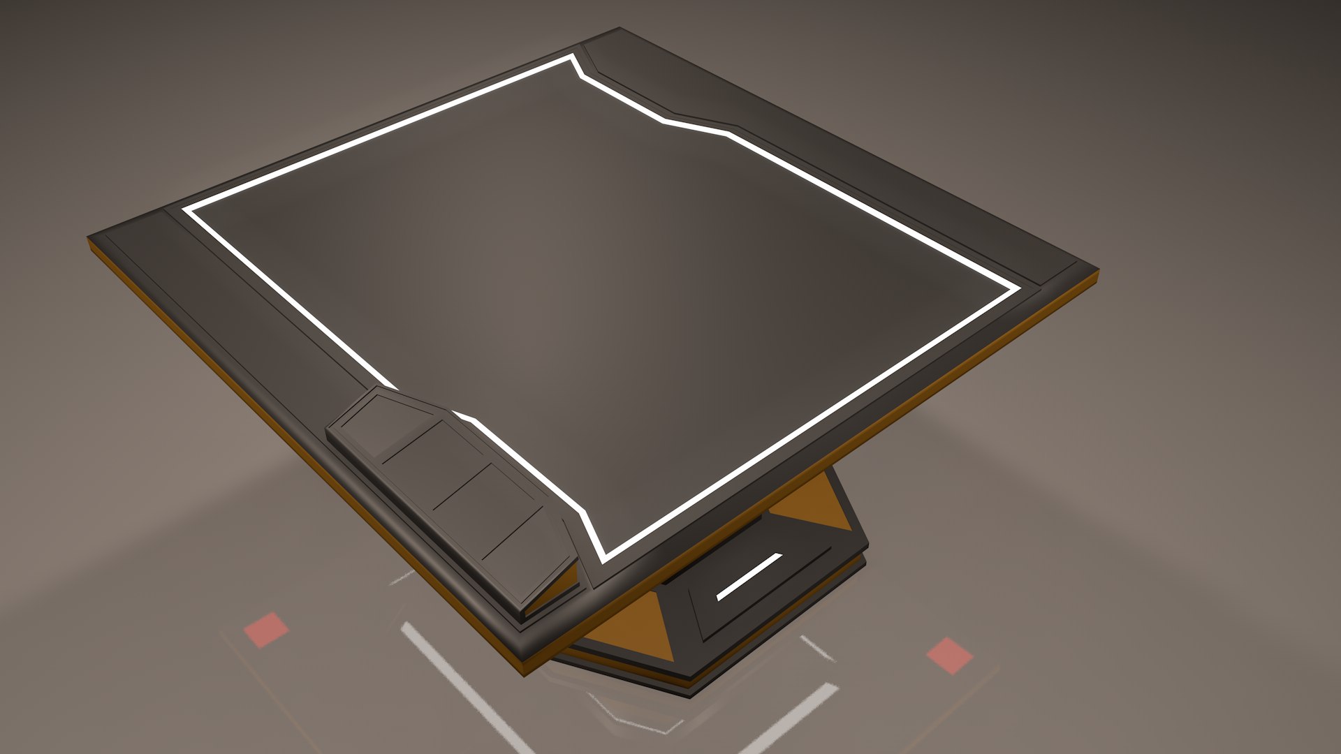 3D Sci fi table - TurboSquid 1799913