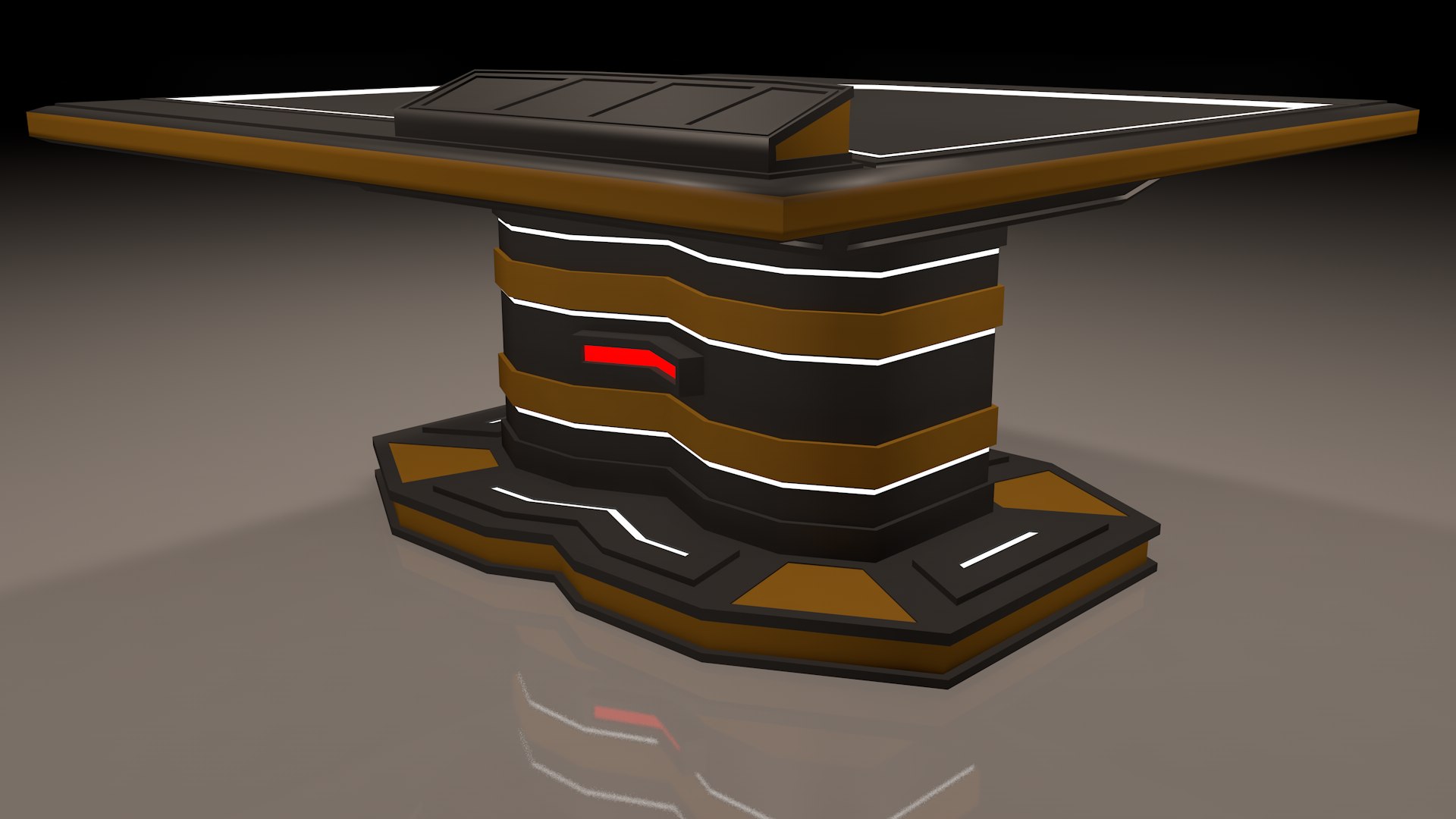 3D Sci fi table - TurboSquid 1799913