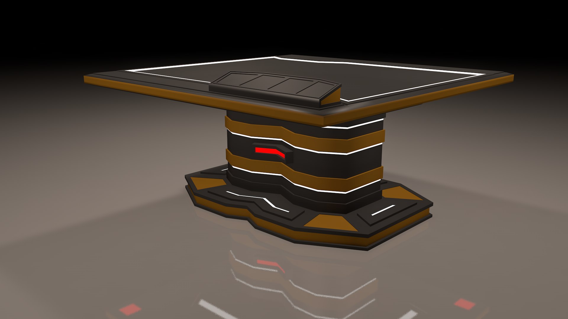 3D Sci fi table - TurboSquid 1799913