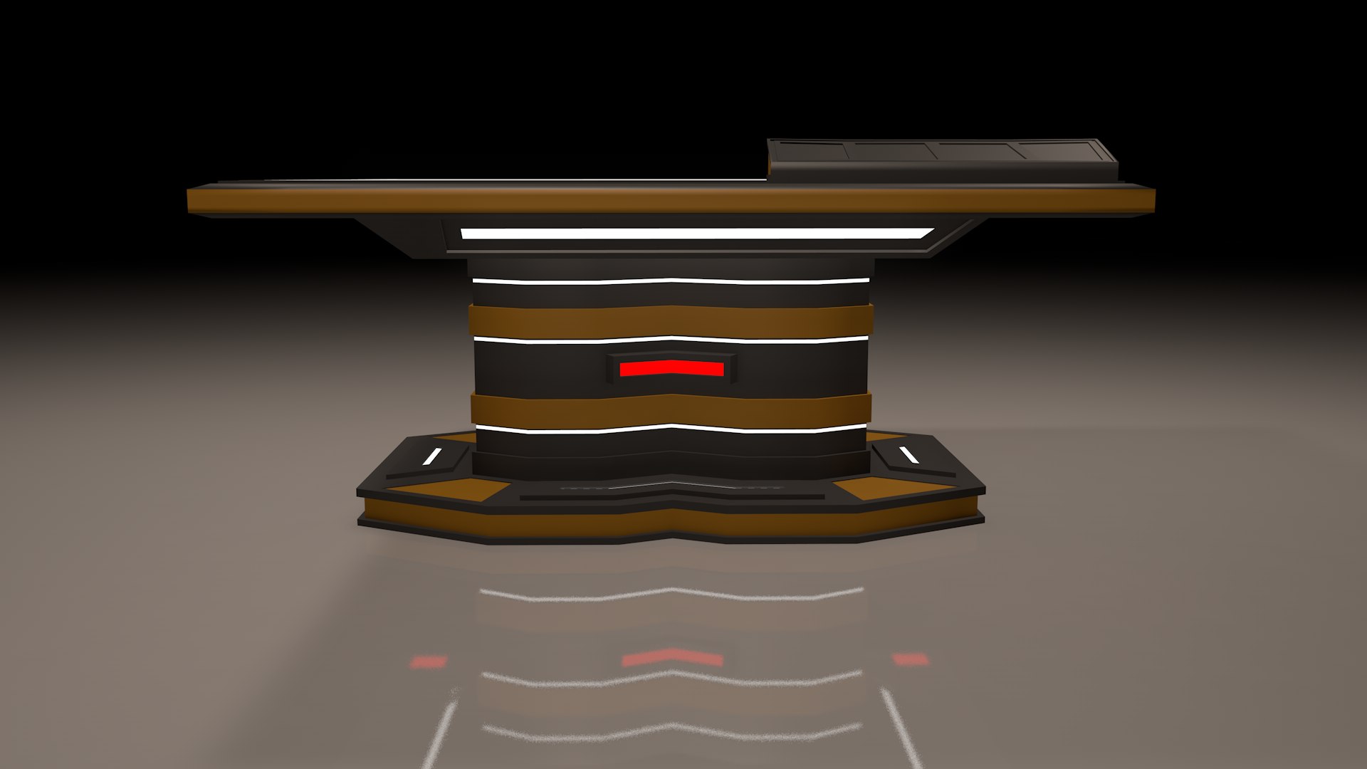 3D Sci fi table - TurboSquid 1799913