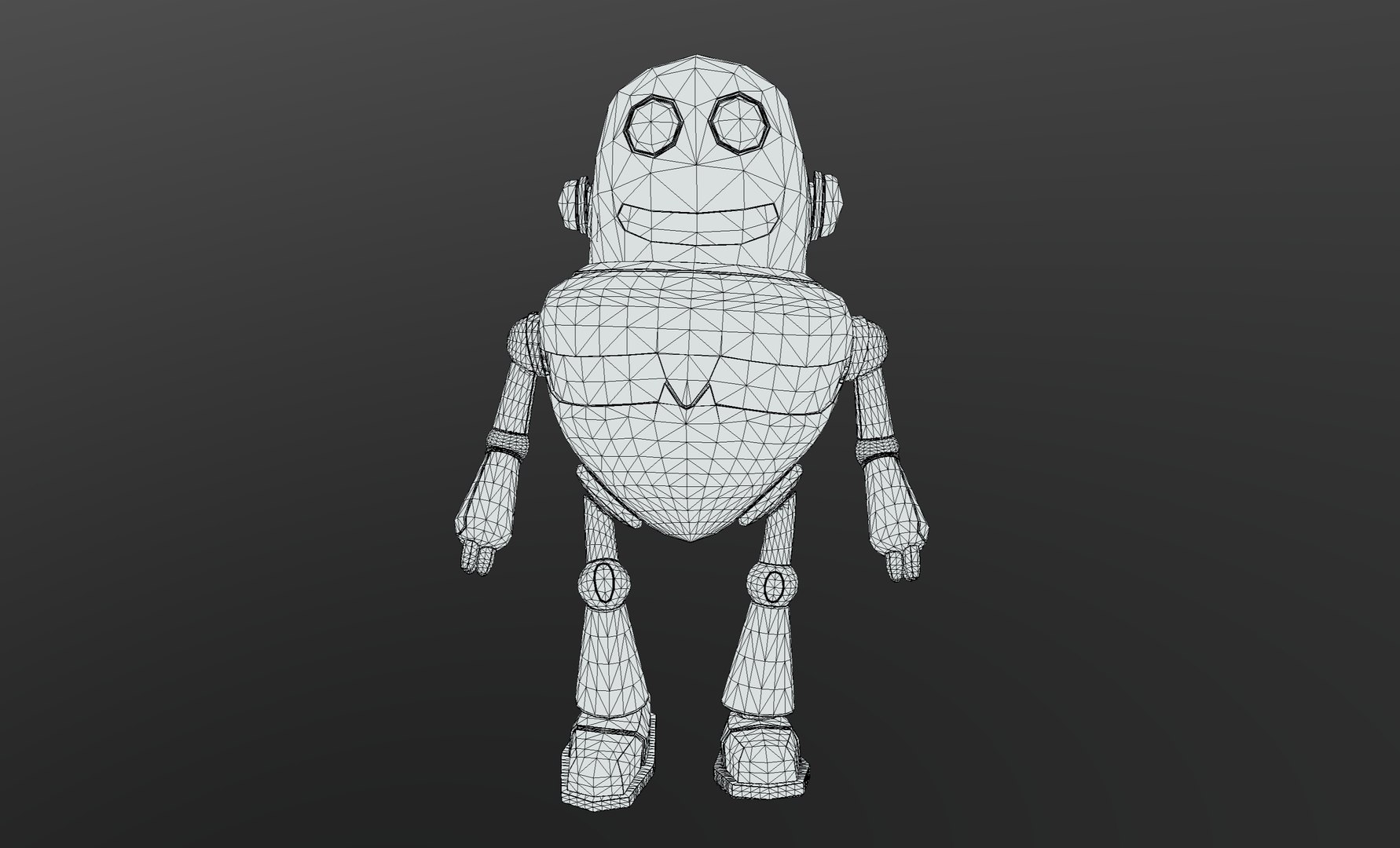 Cute Robot 3D - TurboSquid 2063300