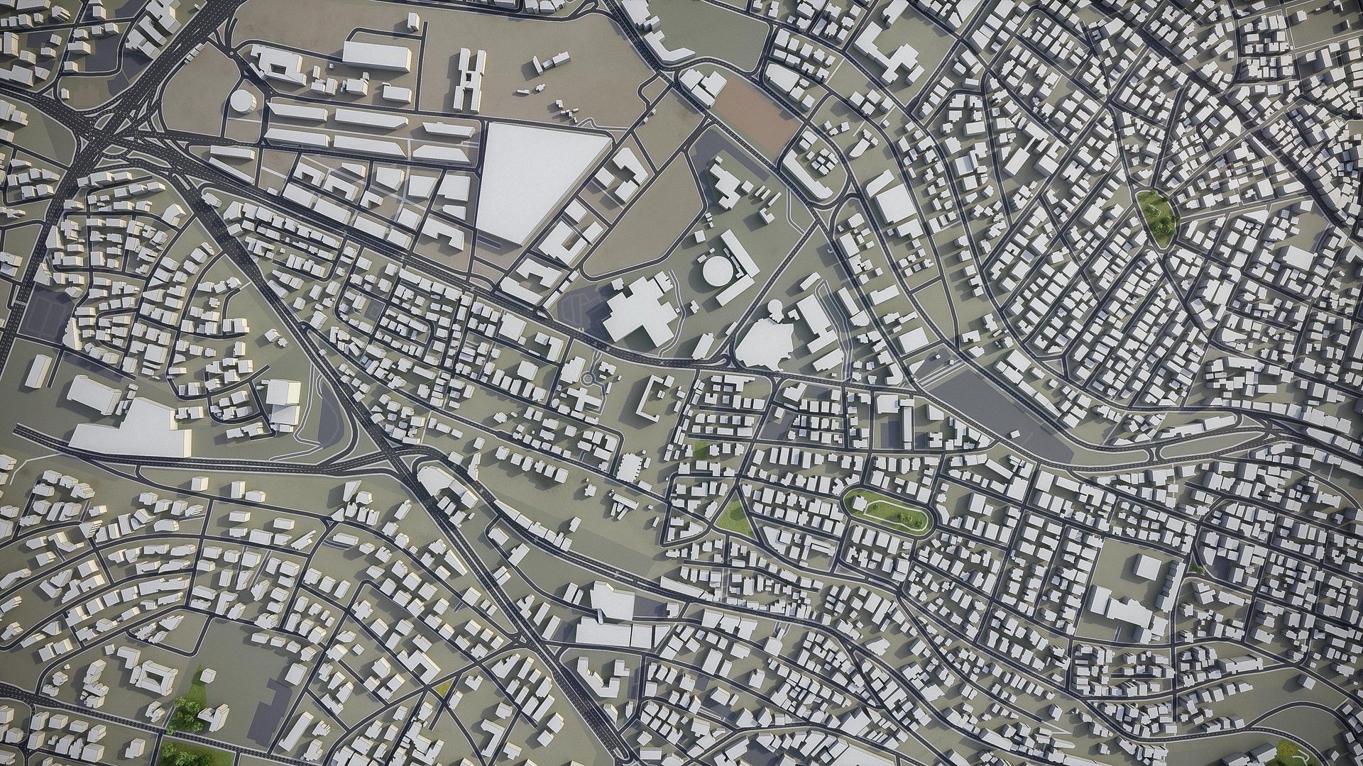 Amman Surrounding - Model - TurboSquid 1500693