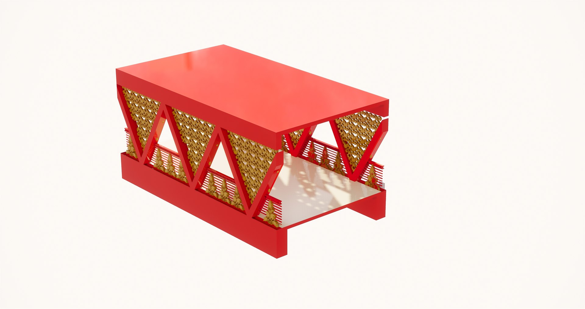 3D skywalk architecture model - TurboSquid 1379543