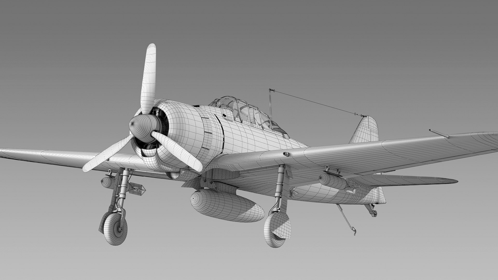 3D WW2 Aircraft Collection Set 1 - TurboSquid 1839168