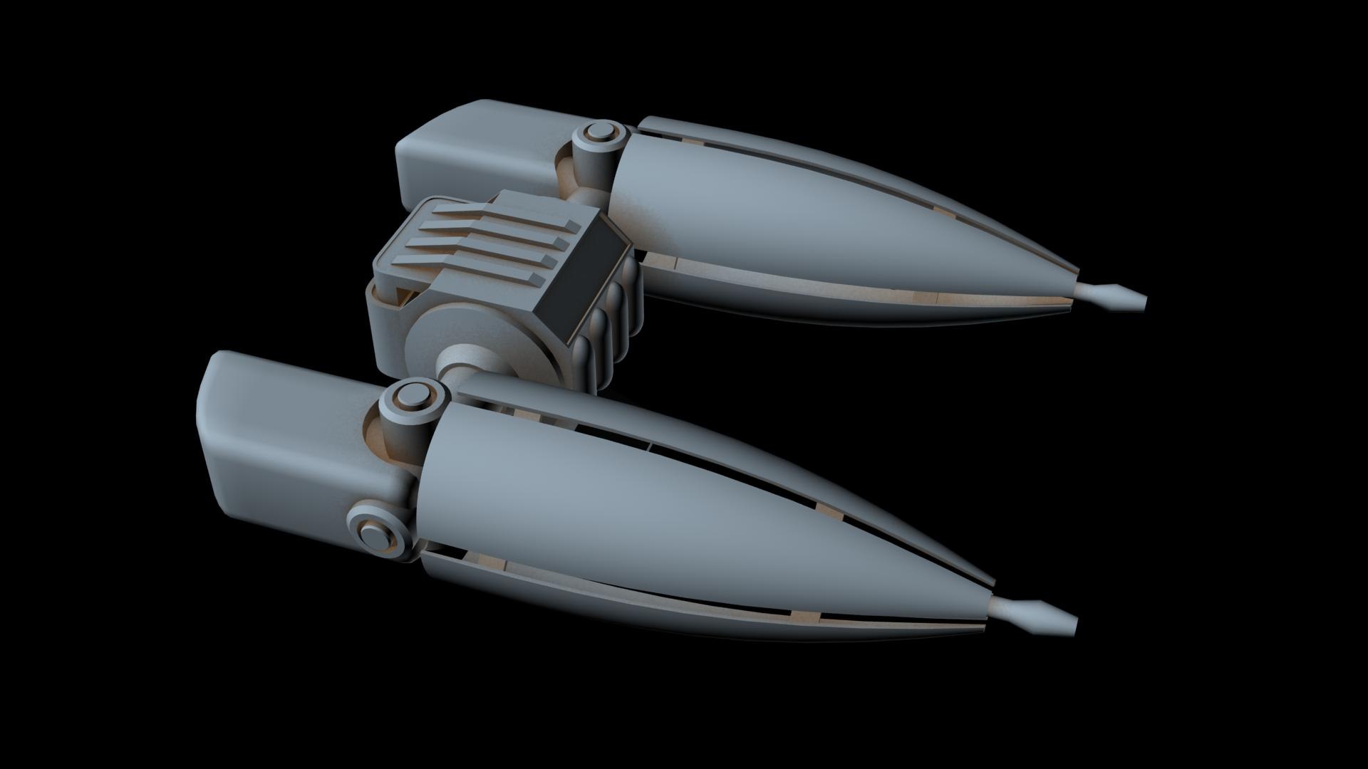 3D Starship Greeble 5 Model - TurboSquid 1206716