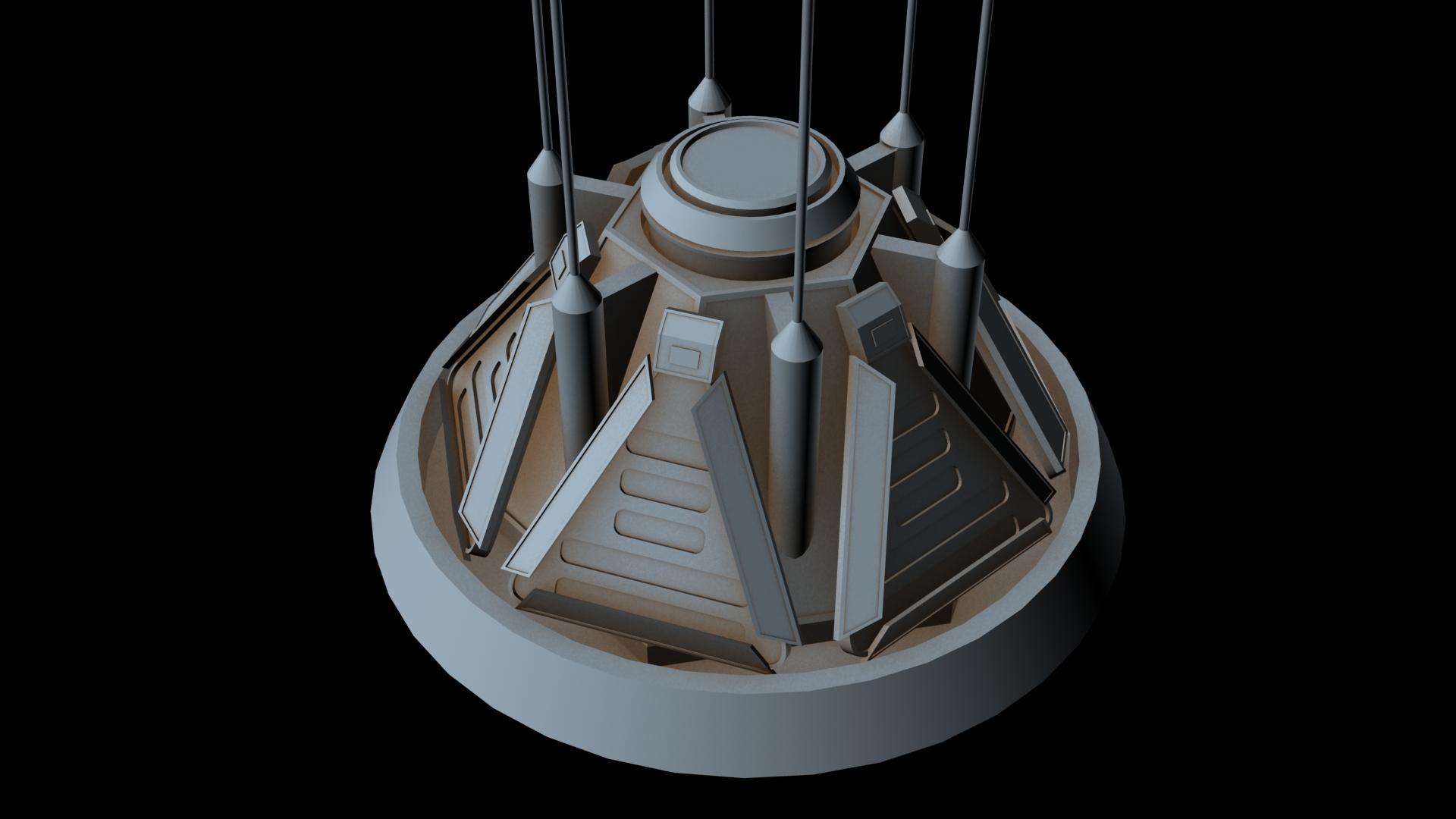 3D Starship Greeble 5 Model - TurboSquid 1206716