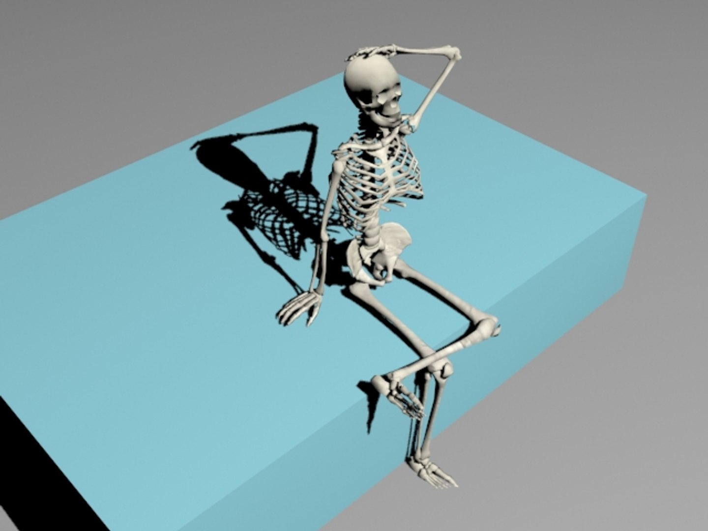 3dsmax Simple Skeleton