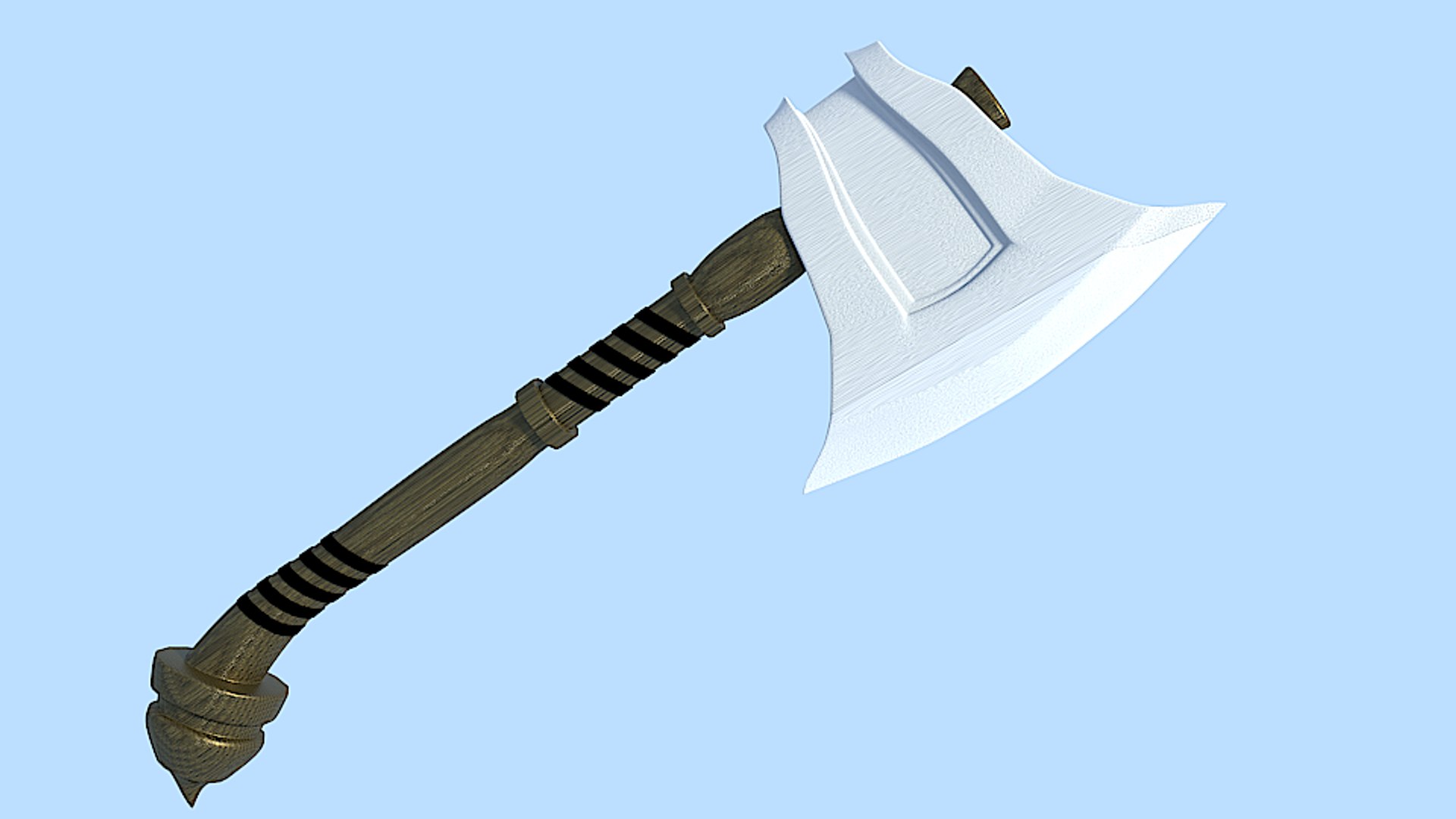Hunter Axe 3D Model - TurboSquid 1415565