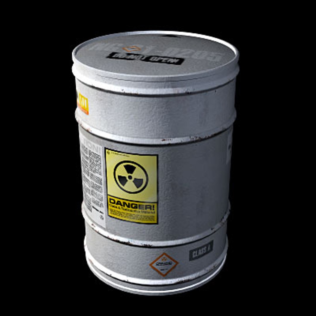 Maya Nuclear Waste Drum