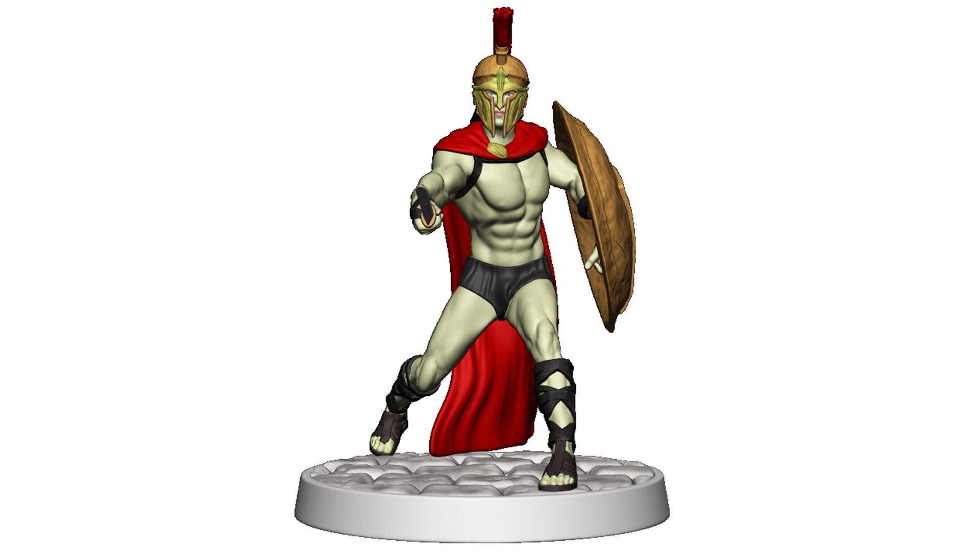 3D Spartan 12 Starter Set Light Spartan Army 3D Print Model ...