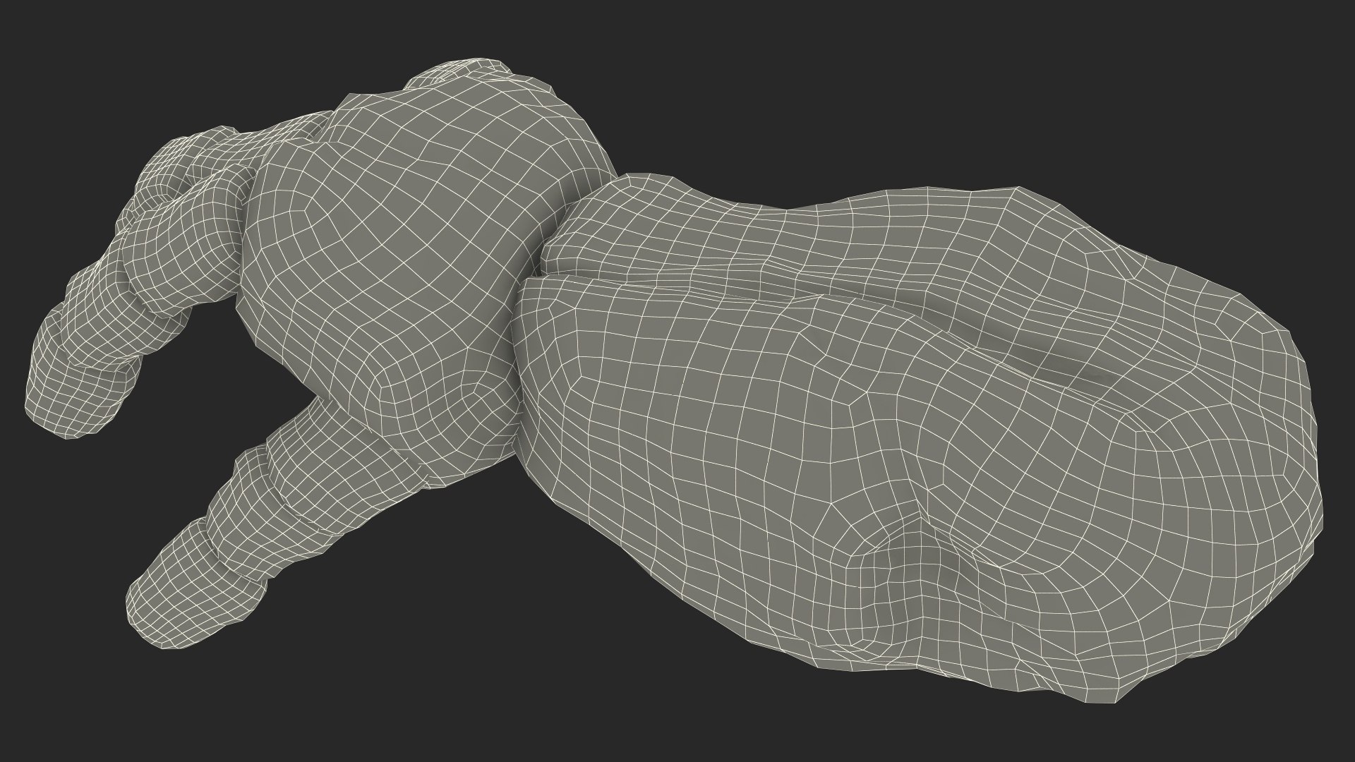 3D Stone Golem Hand Rigged For Maya Model - TurboSquid 2115359