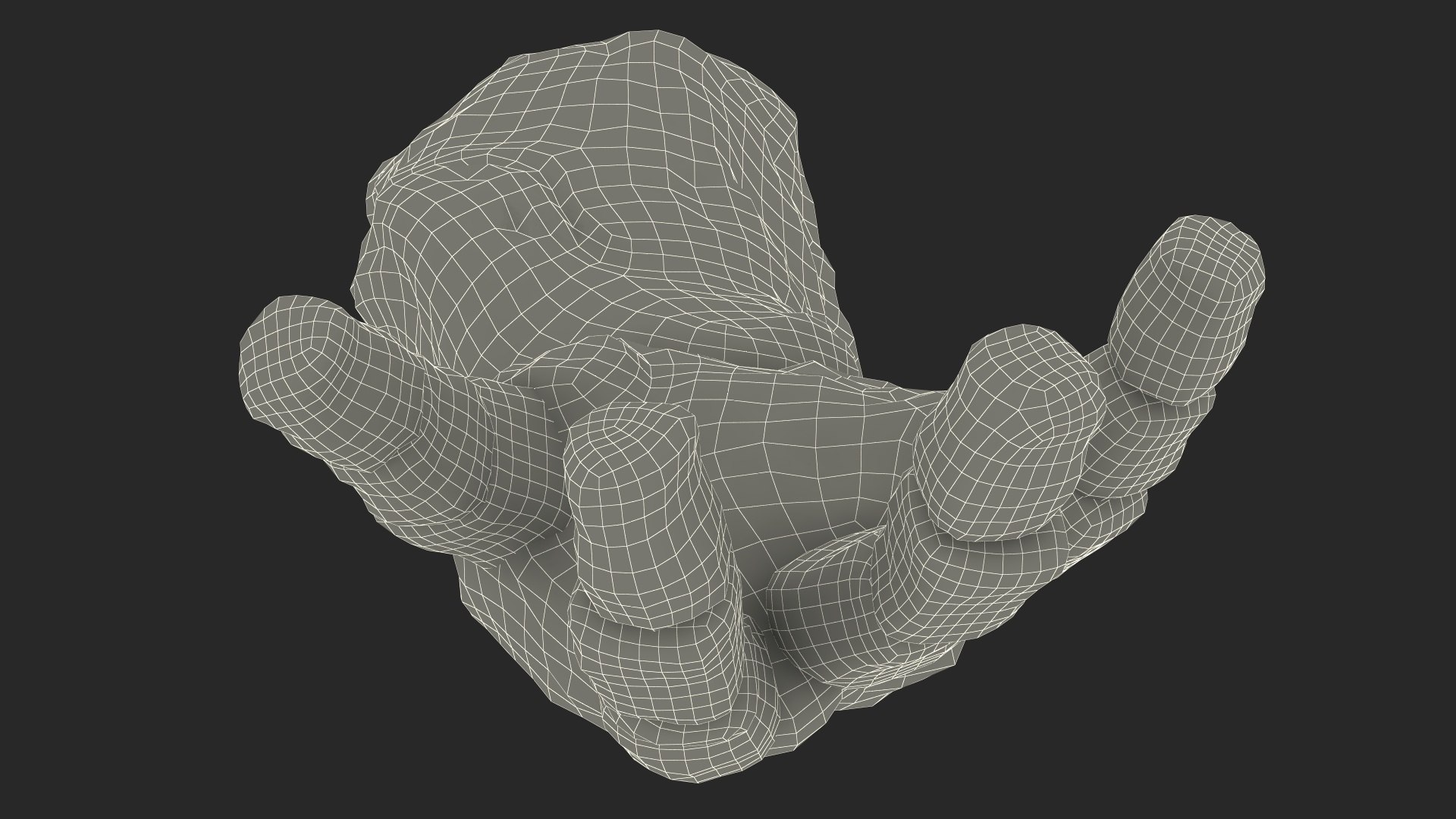 3D Stone Golem Hand Rigged For Maya Model - TurboSquid 2115359