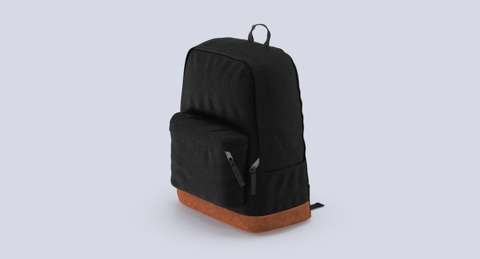 3d Model Backpack Black