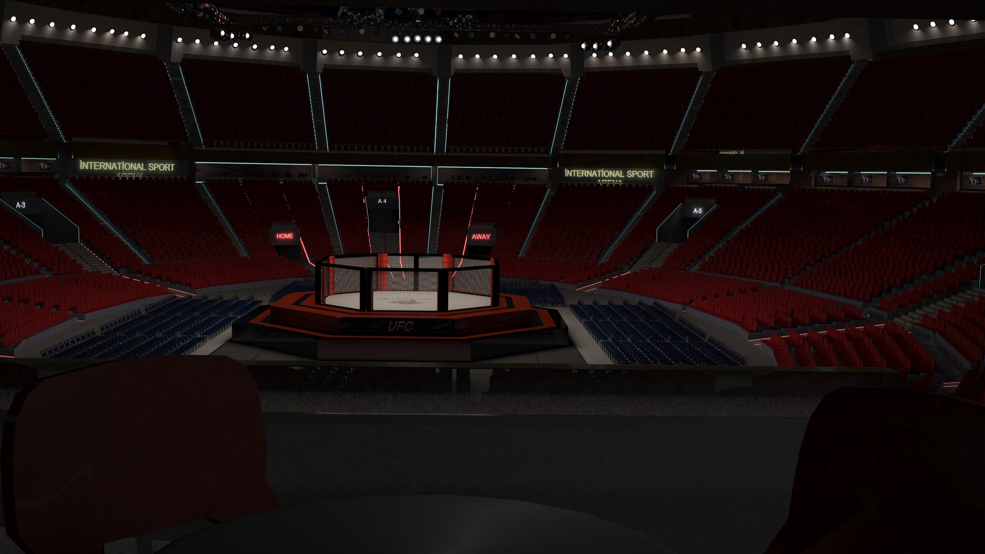 Arena Ufc 3D - TurboSquid 1472094