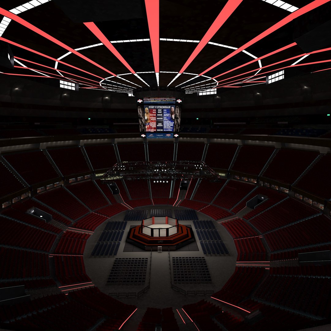 Arena Ufc 3D - TurboSquid 1472094