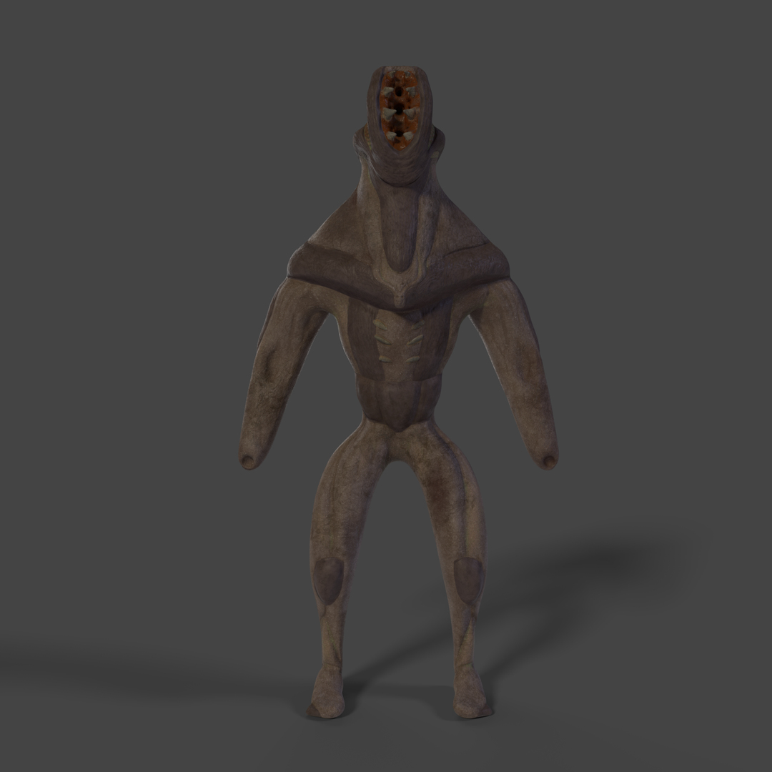 3D Monster Alien - TurboSquid 1230177