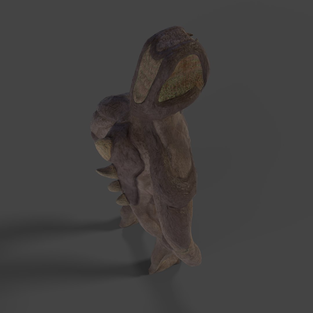 3D Monster Alien - TurboSquid 1230177