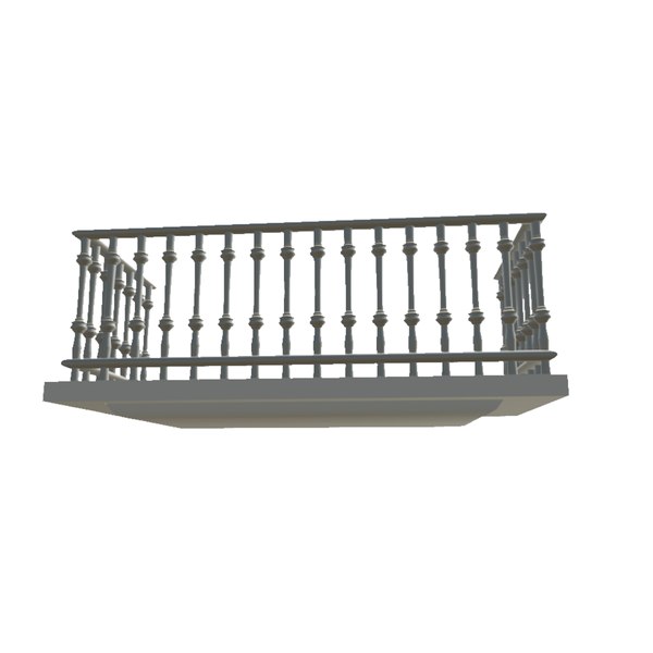 modelo 3d balcón - TurboSquid 1778879