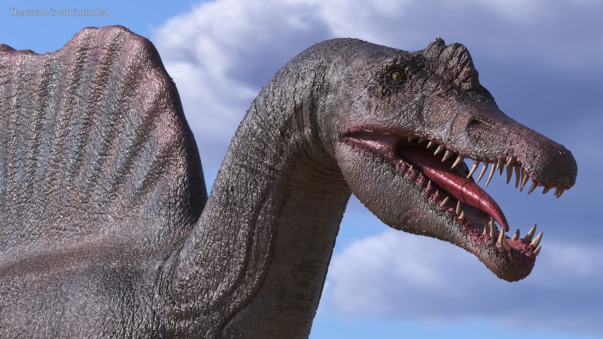 3D Model Spinosaurus Basic Pose - TurboSquid 2269739