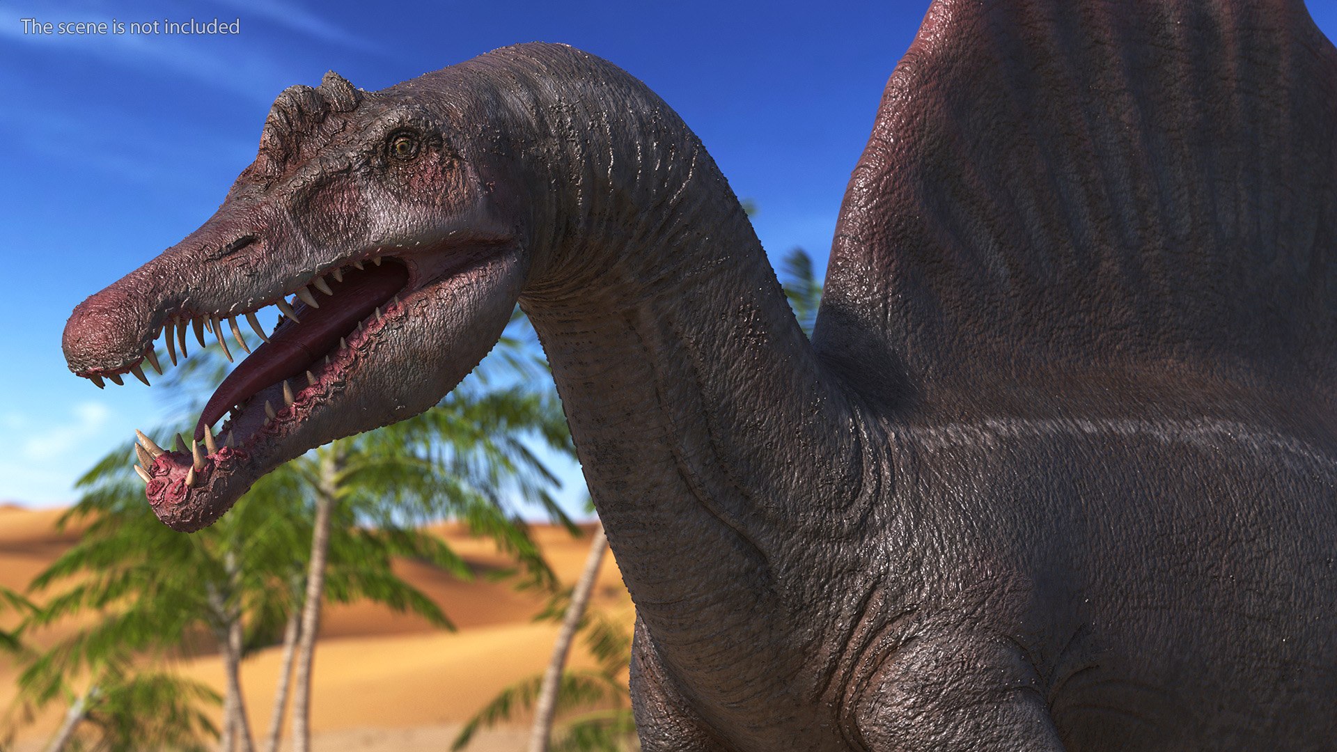 3D Model Spinosaurus Basic Pose - TurboSquid 2269739