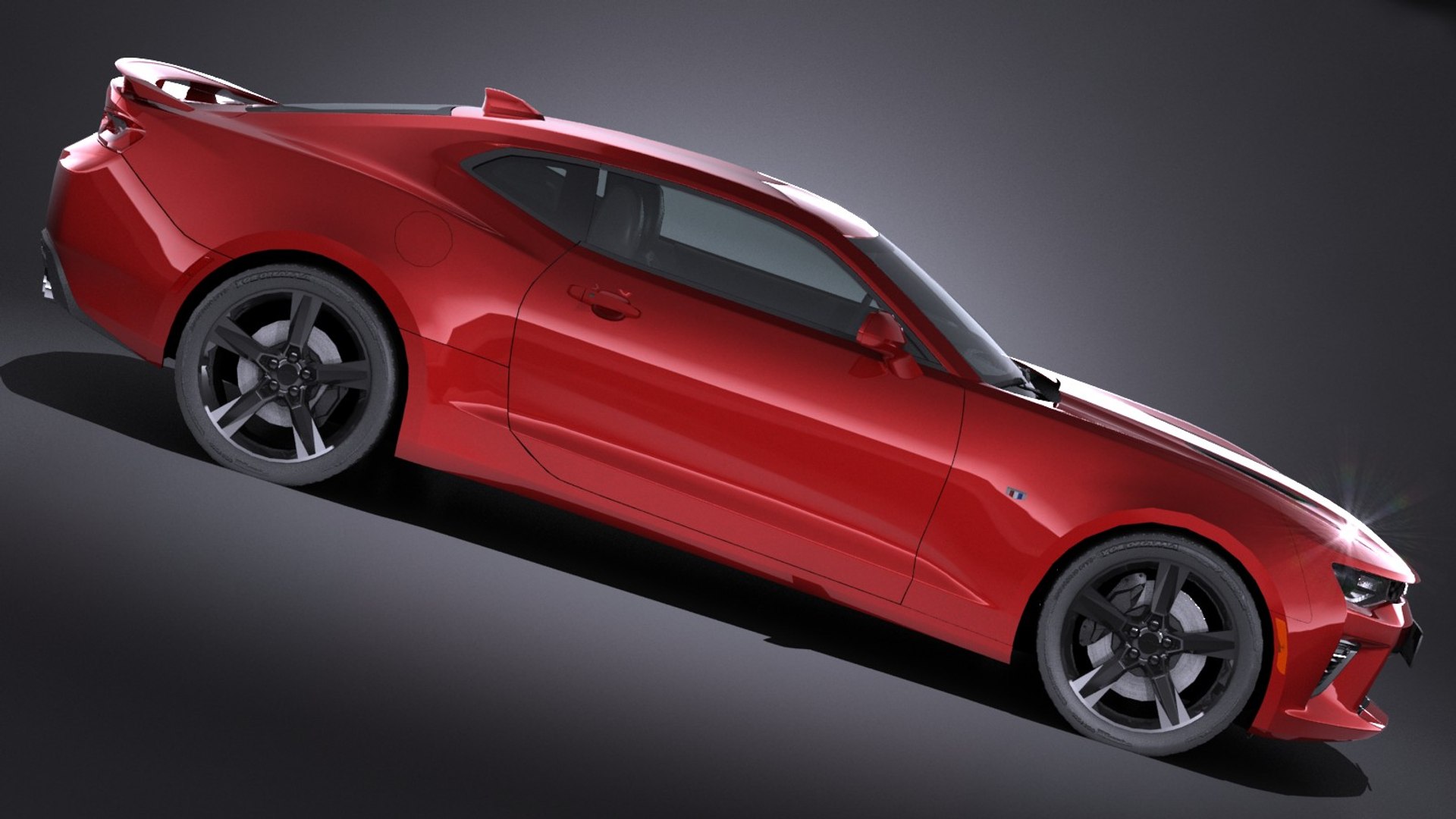 Hq Chevrolet Camaro 3d 3ds